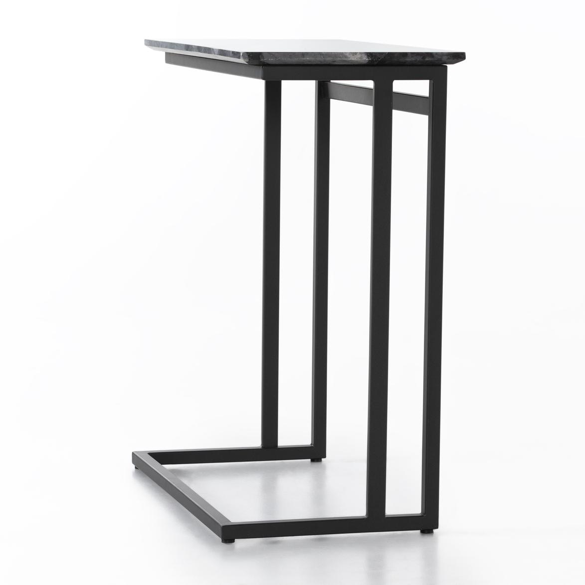 Four Hands Danilo End Table Multi Black Marble 225133-001 - Portland ...