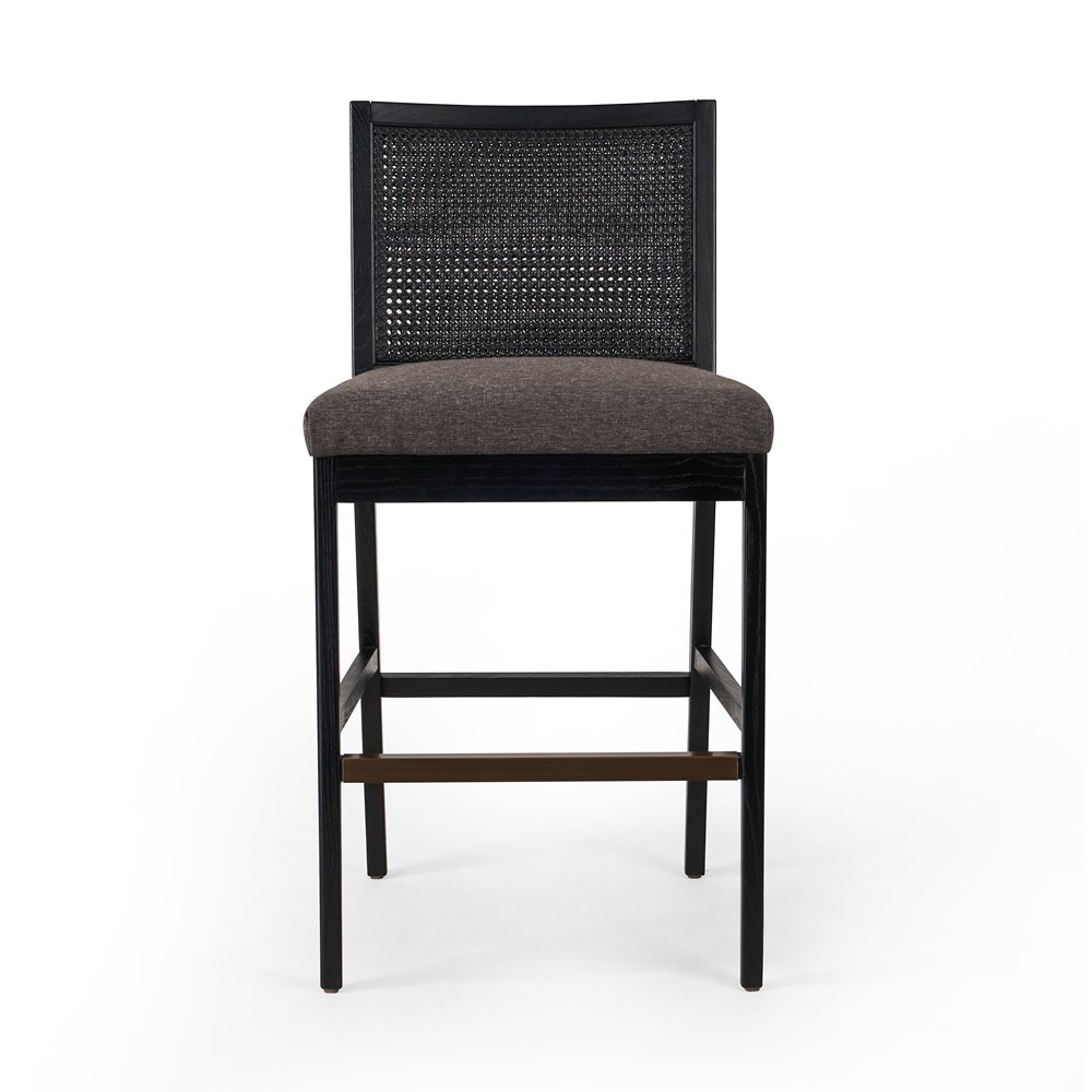 Four Hands Antonia Cane Armless Bar and Counter Stool 229202-011 ...
