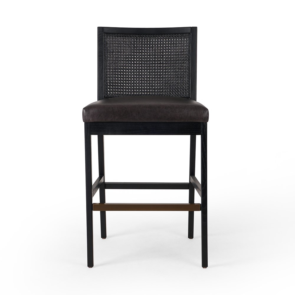 Four Hands Antonia Cane Armless Bar and Counter Stool 229202-013 ...