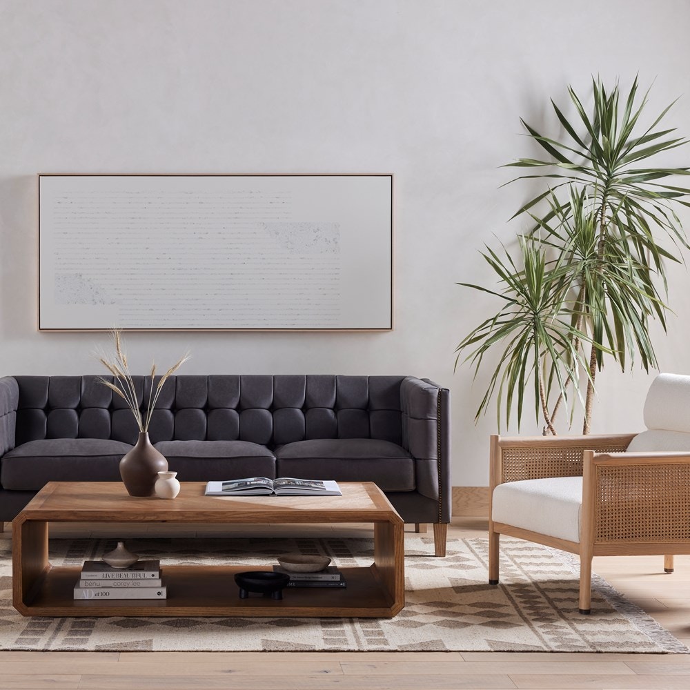 Four Hands Argus Block Pattern Rug 106649-007 - Portland, OR | Key Home ...