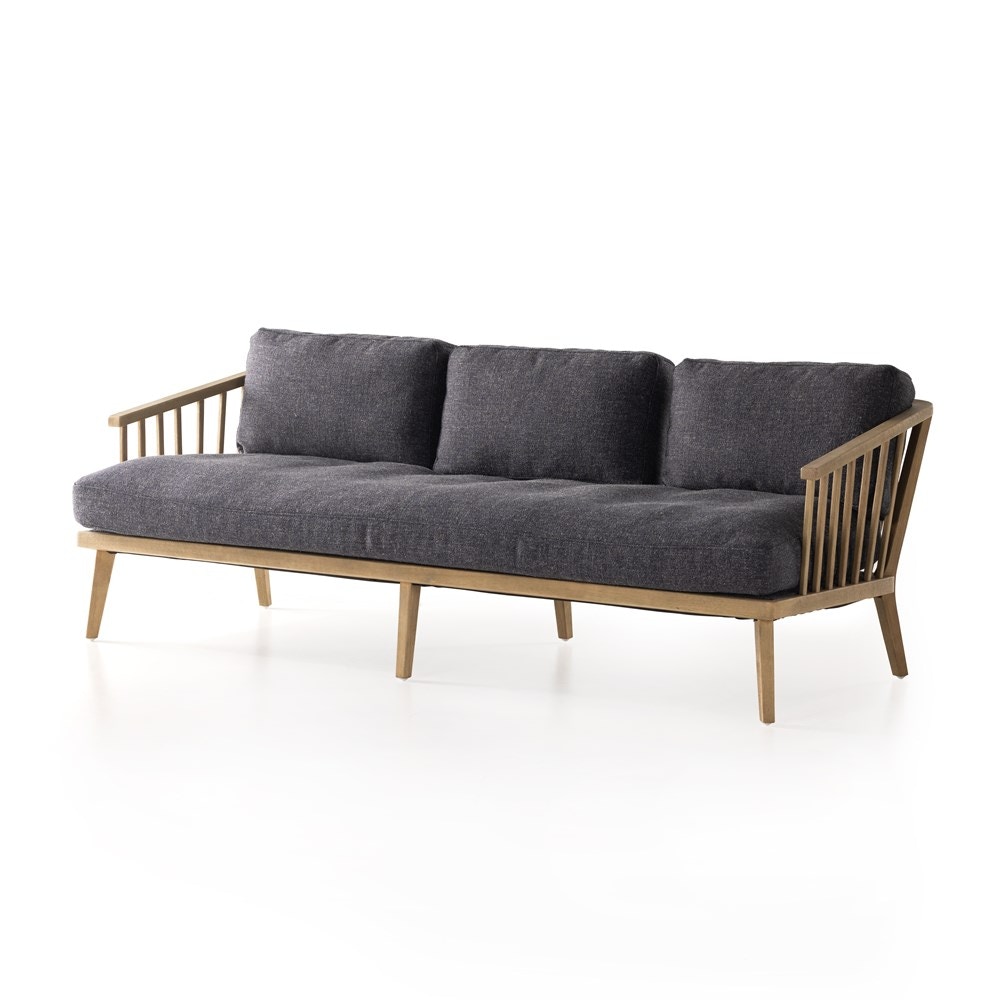 Four Hands Ariel Sofa 88 inch Thames Slate 227879-001 - Portland, OR ...