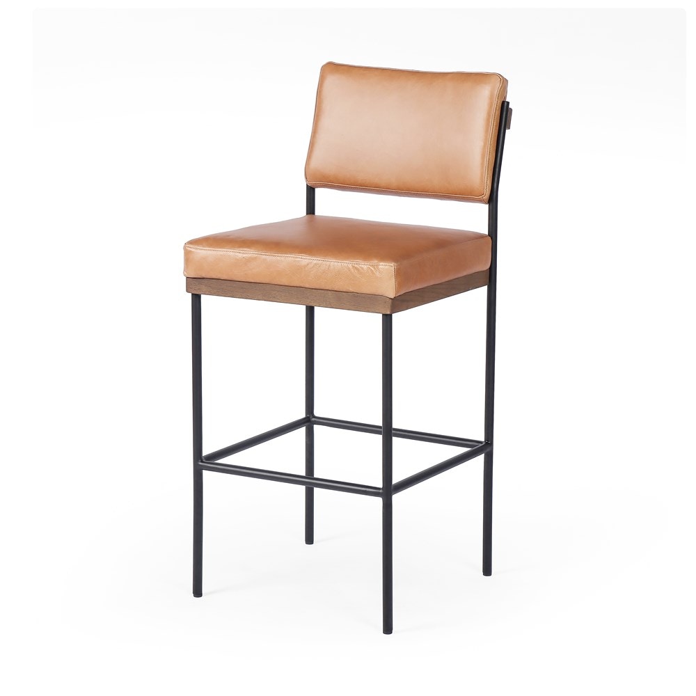 Four Hands Benton Stool Sonoma Butterscotch Bar 109318-007 - Portland ...