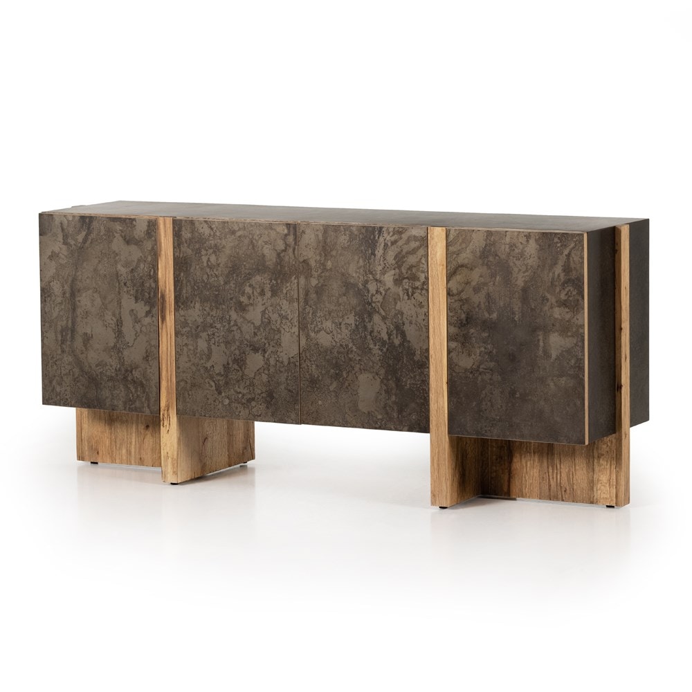 Bingham Sideboard Rustic Oak Veneer