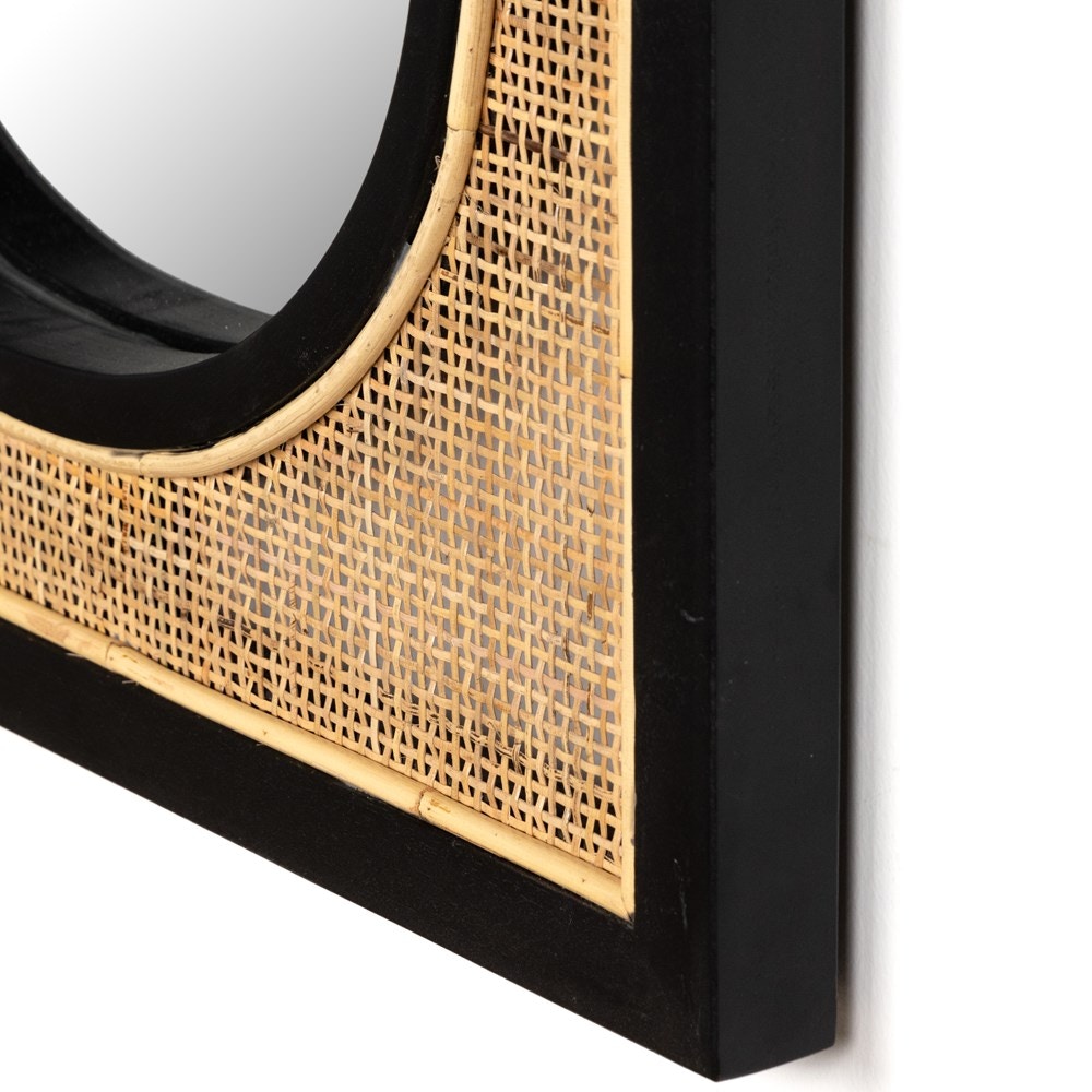 Four Hands Candon Mirror Ebony Black 232008-002 - Portland, OR | Key ...