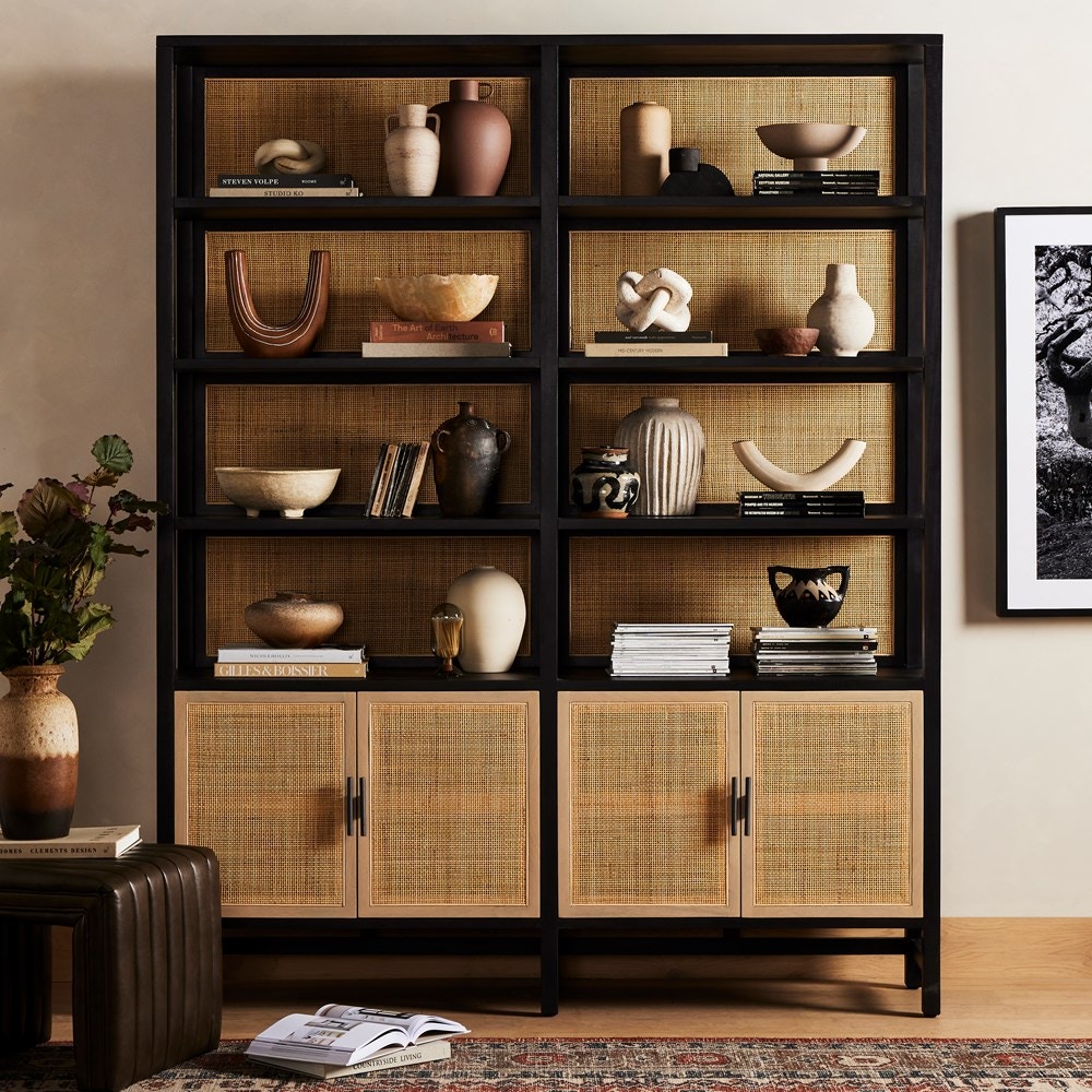 Four Hands Caprice Wide Bookshelf 234775-001 - Portland, OR | Key Home ...