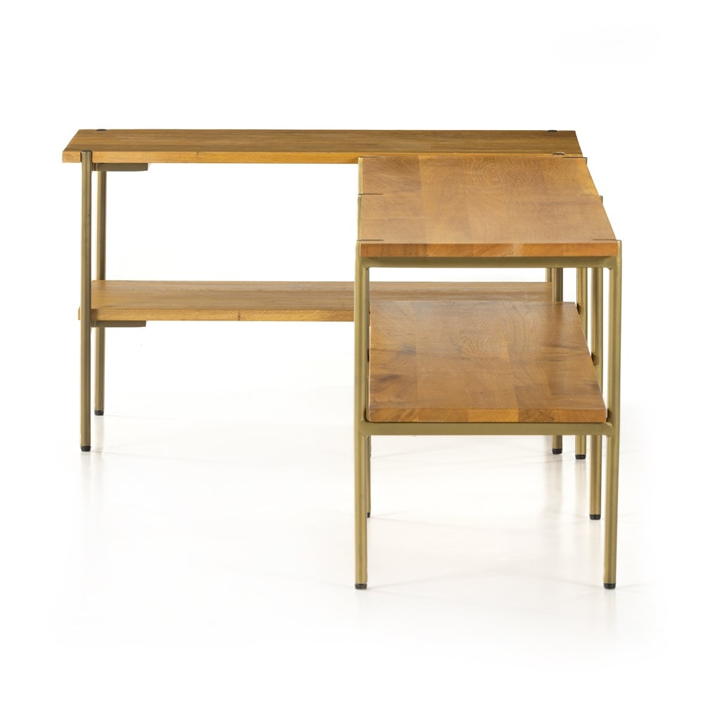 Four Hands Carlisle Low End Table Plus Low Console Table 233472-001 ...