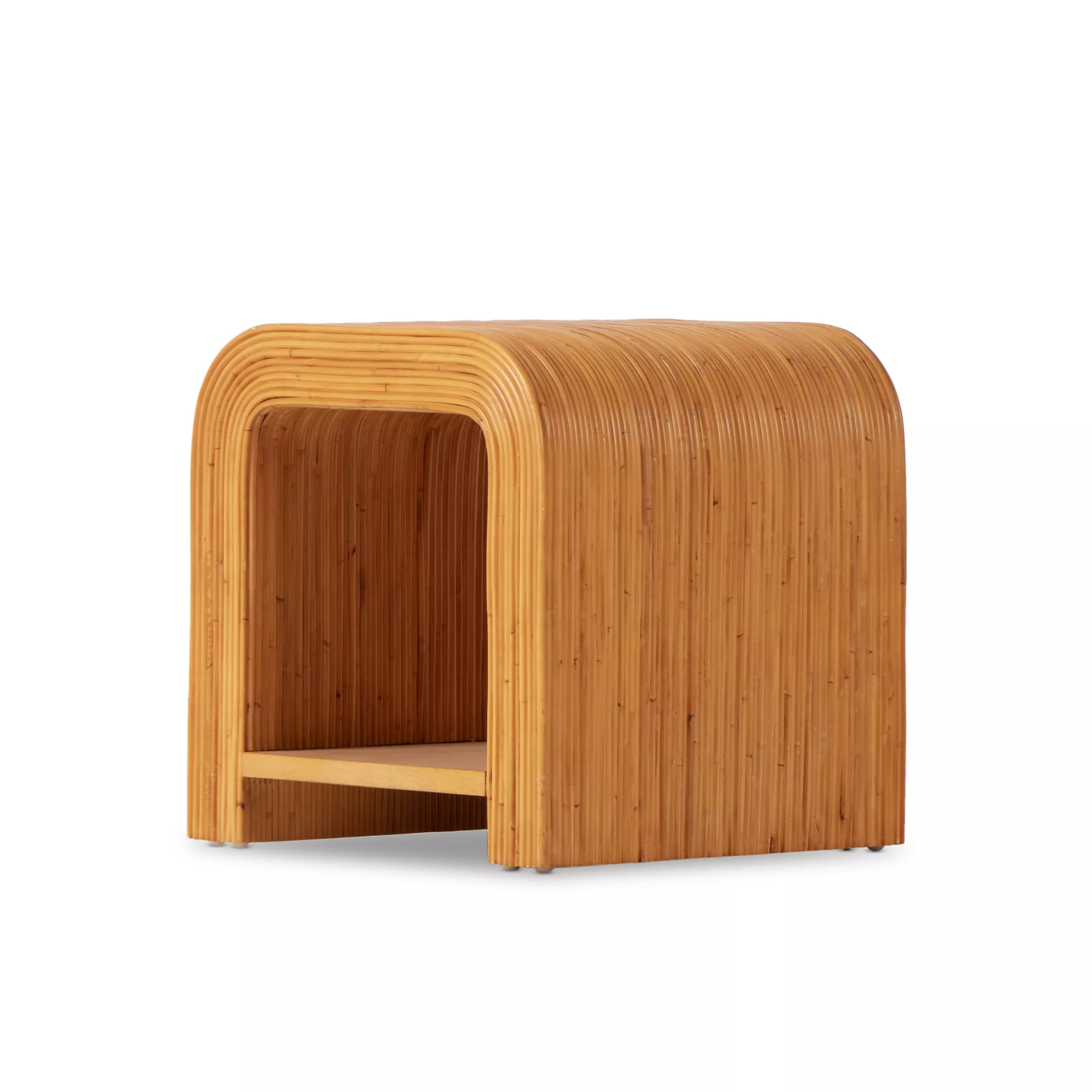 Four Hands Castel Rattan End Table 233358-001 - Portland, OR | Key Home ...