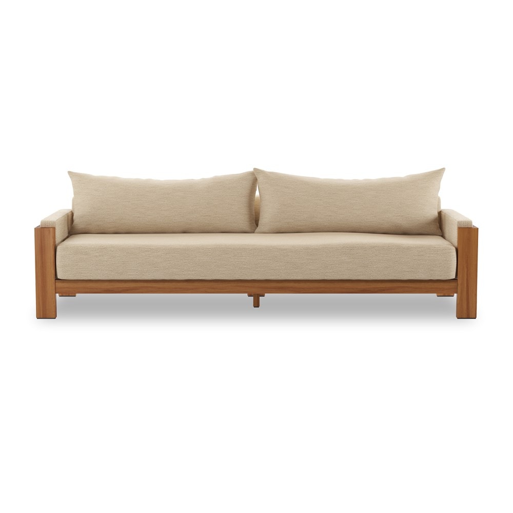 Four Hands Chapman Outdoor Sofa 106 inch Casa Cream 236813-003 ...