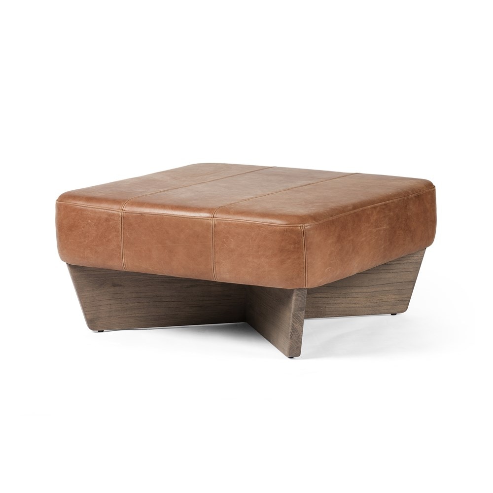 Four Hands Chaz Square Ottoman 230221-009 - Portland, OR | Key Home ...