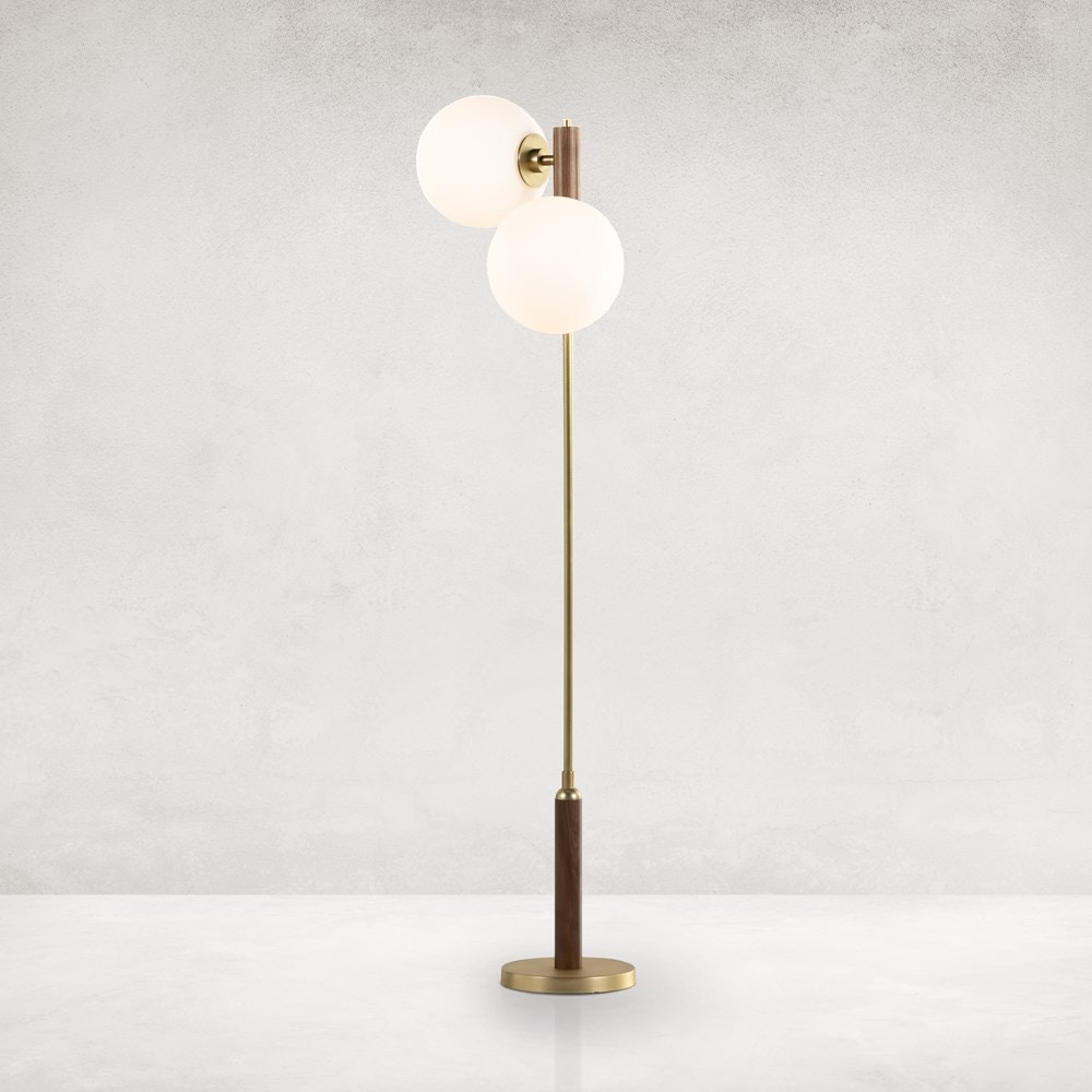 Four Hands Colome Floor Lamp Natural Walnut 227046-001 - Portland, OR ...