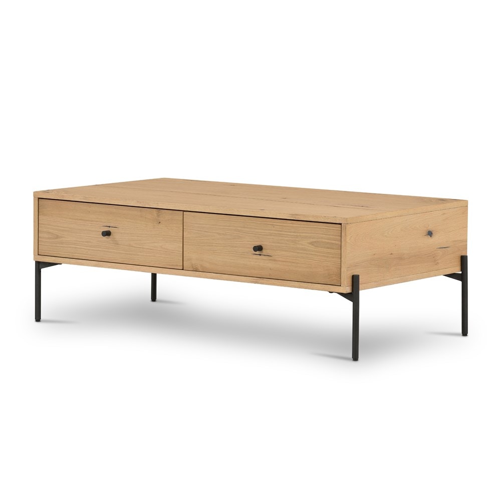 Four Hands Eaton Coffee Table Light Oak Resin 228345-001 - Portland, OR ...