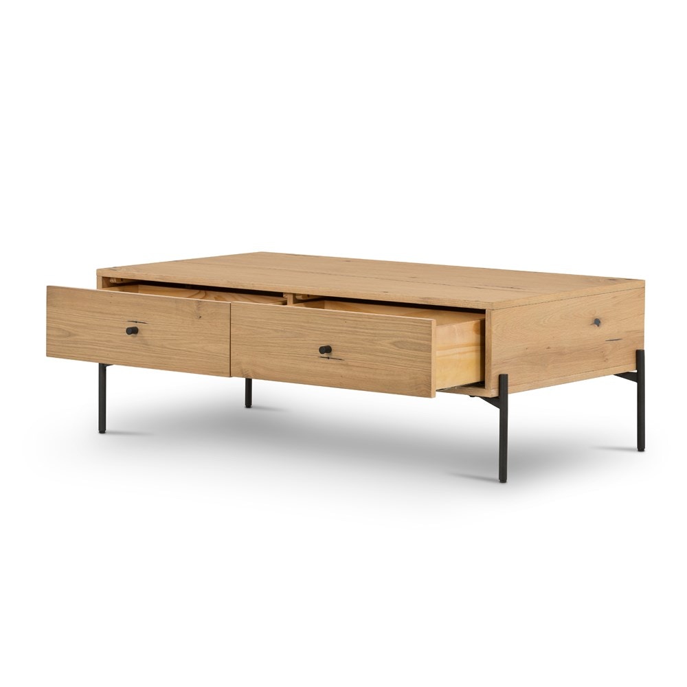 Four Hands Eaton Coffee Table Light Oak Resin 228345-001 - Portland, OR ...