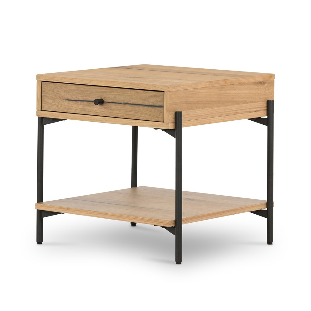 Four Hands Eaton End Table Light Oak Resin 228347-001 - Portland, OR ...