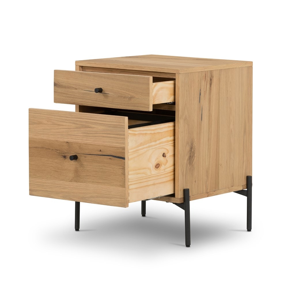 Four Hands Eaton Filing Cabinet Light Oak Resin 227839-001 - Portland ...