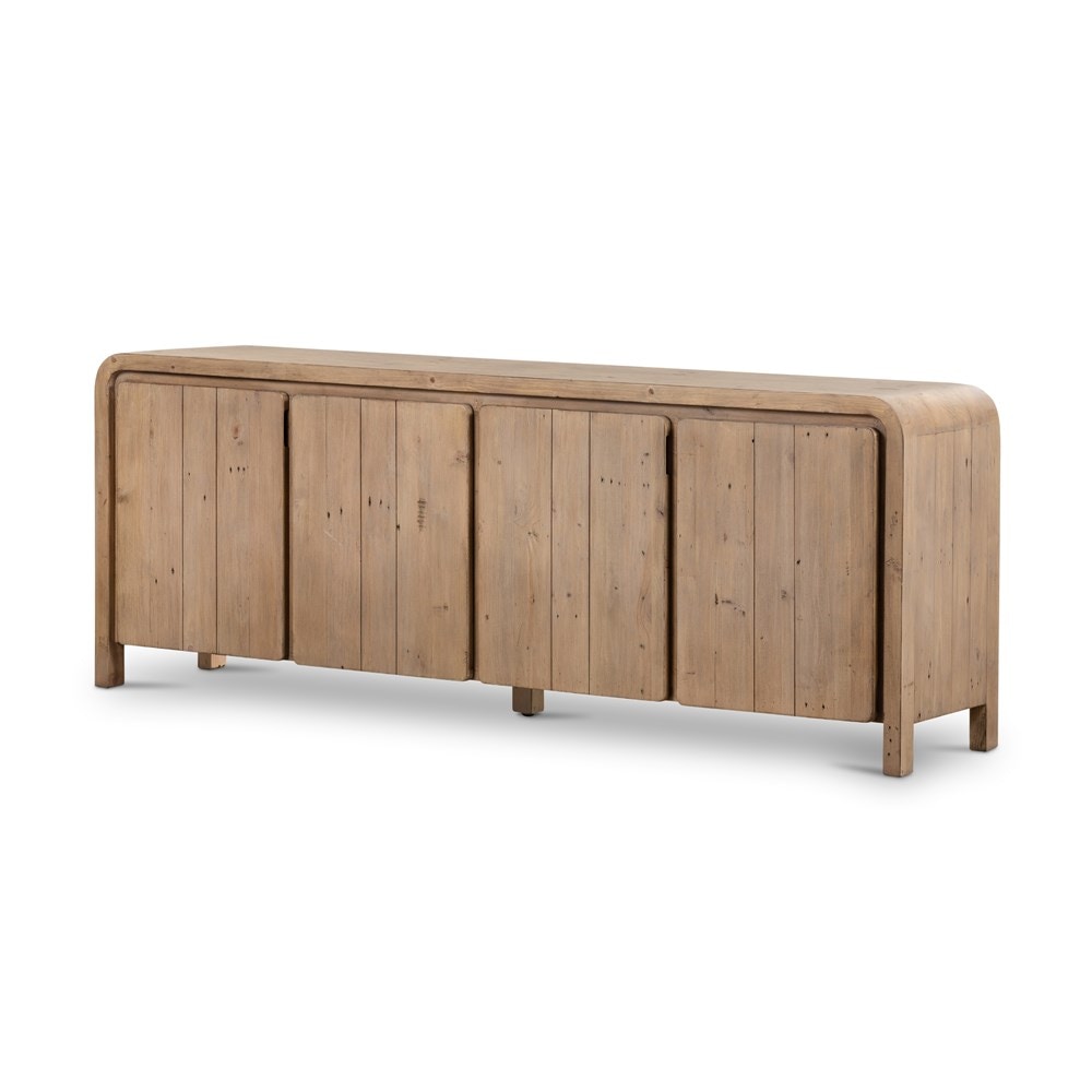 Four Hands Everson Long Sideboard Scrubbed Teak 228475-001 - Portland ...