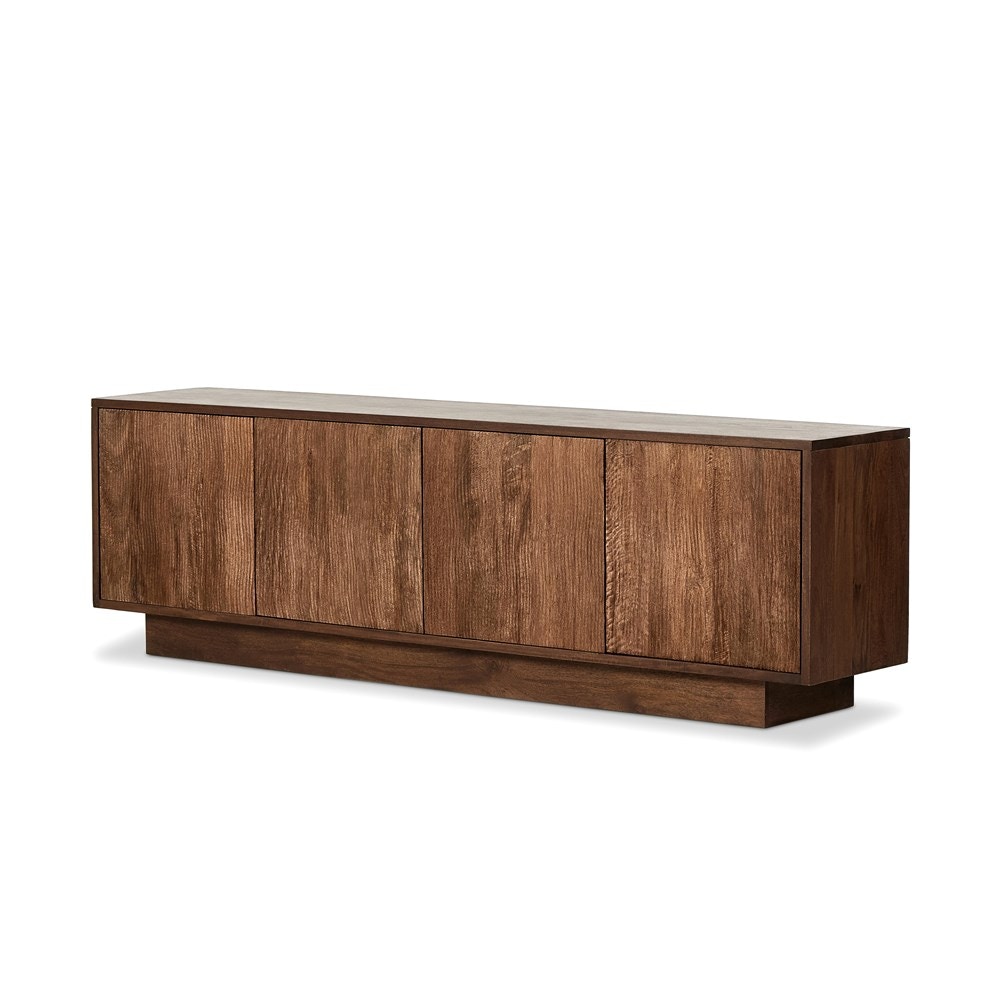 Four Hands Gilmore Media Console Aged Mango 239417-001 - Portland, OR ...