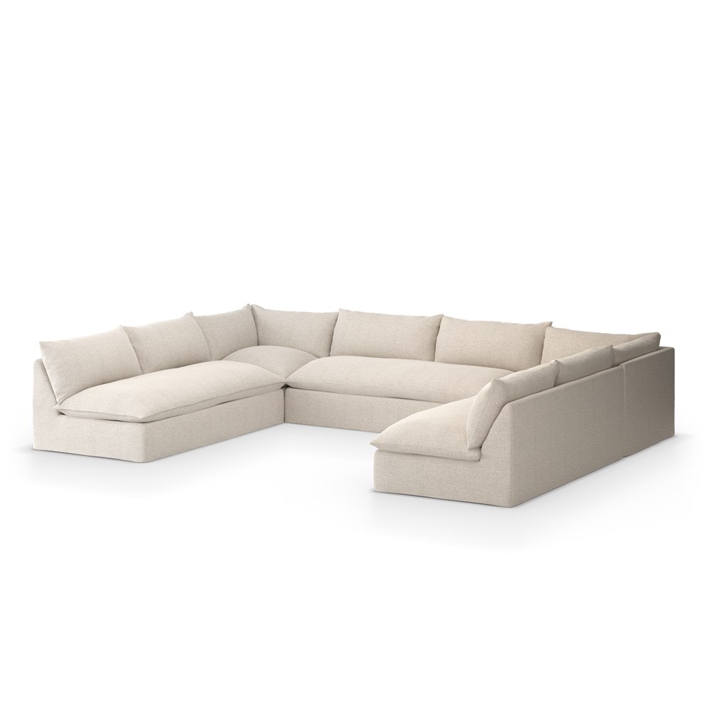 Four Hands Grant Outdoor 5Pc Sectional 235714 002 Portland OR Key Home Furnishings