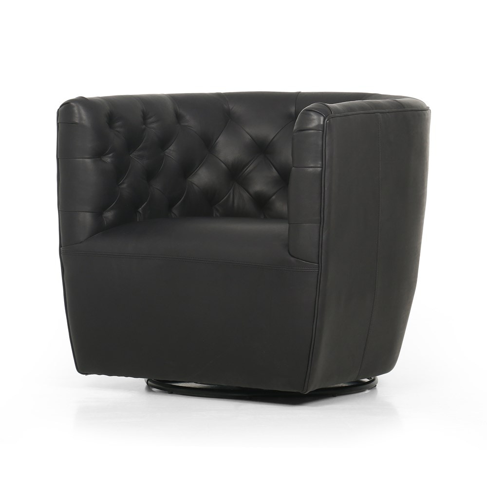 Hanover Swivel Chair Heirloom Black