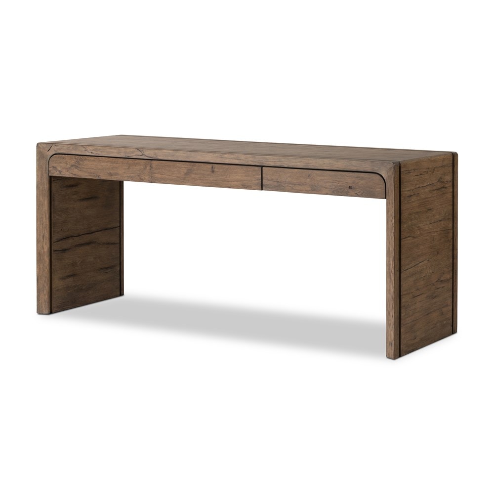 Four Hands Henry Desk Rustic Grey Veneer 231554-001 - Portland, OR ...