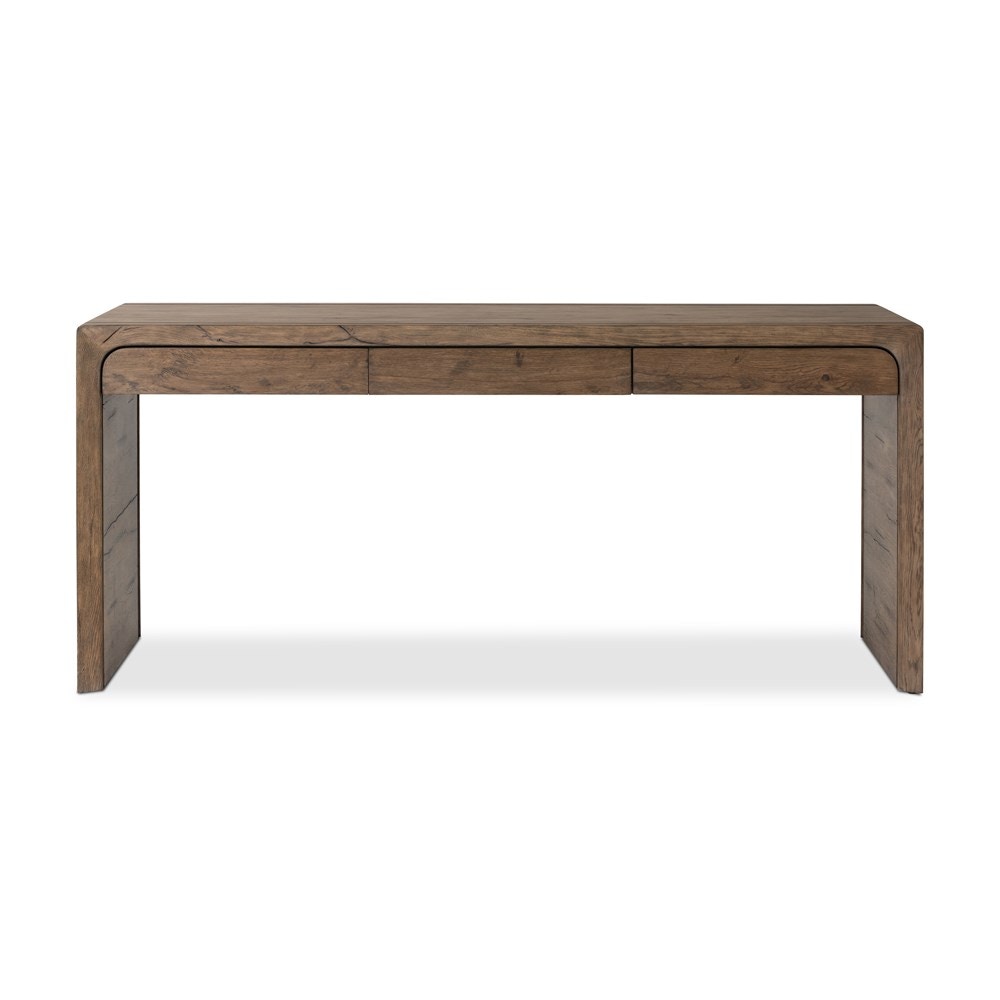 Four Hands Henry Desk Rustic Grey Veneer 231554-001 - Portland, OR ...