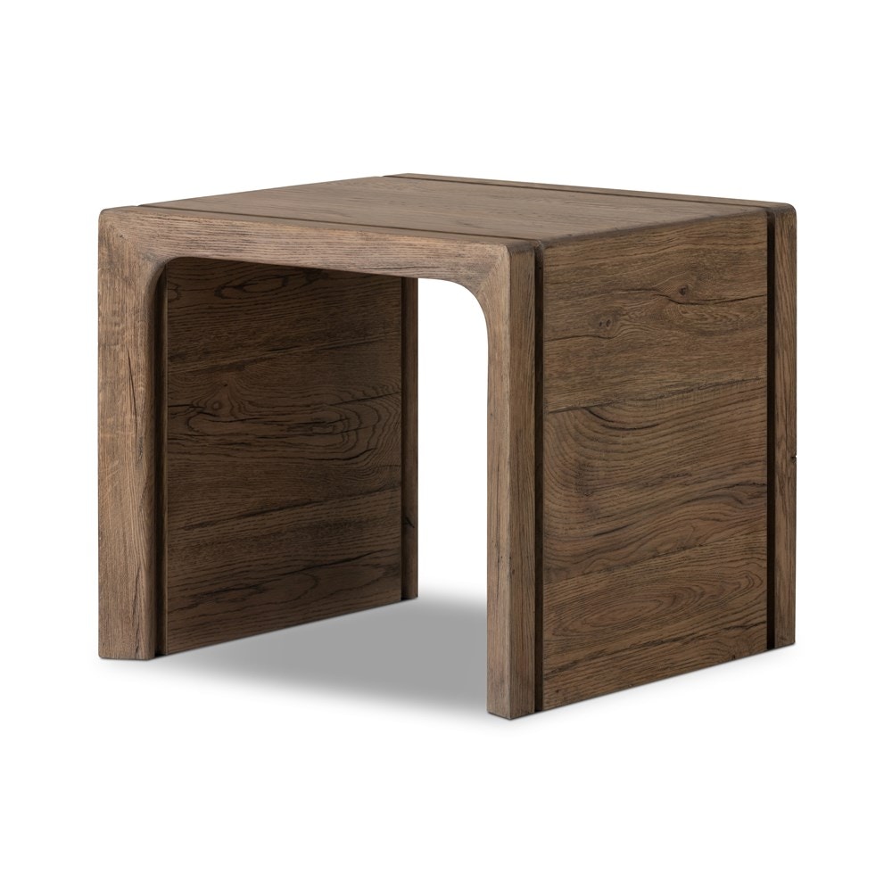 Four Hands Henry End Table Rustic Grey Veneer 230876-001 - Portland, OR ...