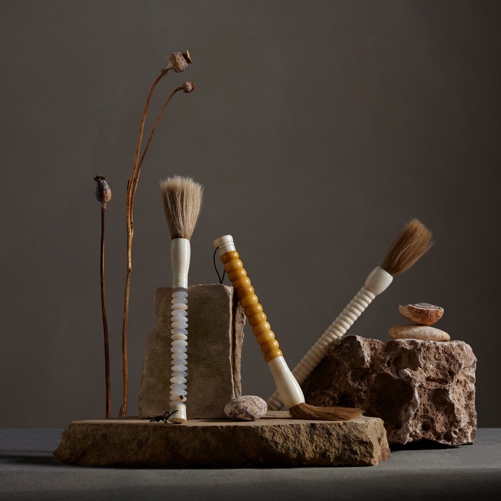 Four Hands Jade Calligraphy Brush Ivory 232350-001 - Portland, OR | Key ...