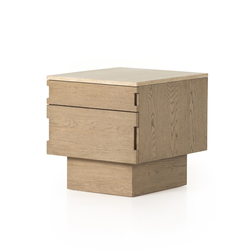 Four Hands Jaylen Nightstand Yucca Oak 225937-001 - Portland, OR | Key ...