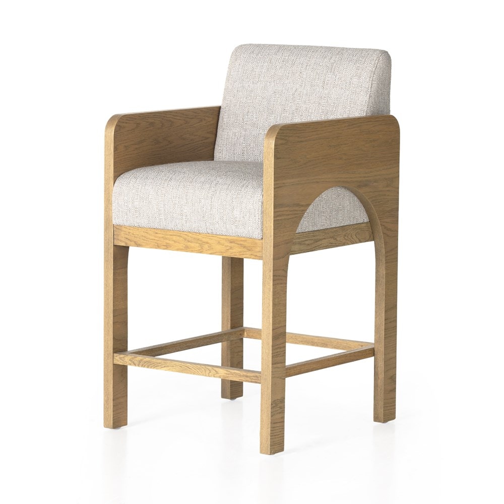 Four Hands Jeanne Stool 225810-004 - Portland, OR | Key Home Furnishings