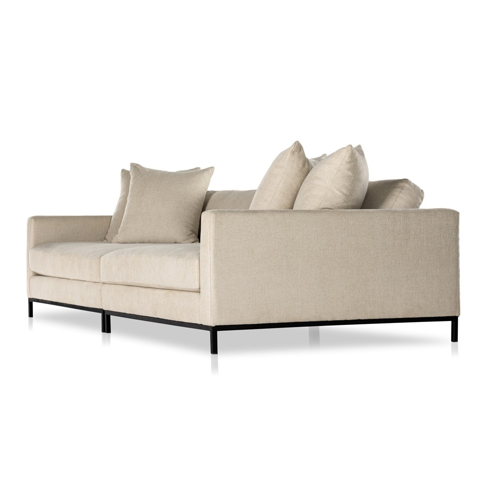 Four Hands Juniper 2 Piece Sectional Alcott Fawn 238105-001 - Portland ...