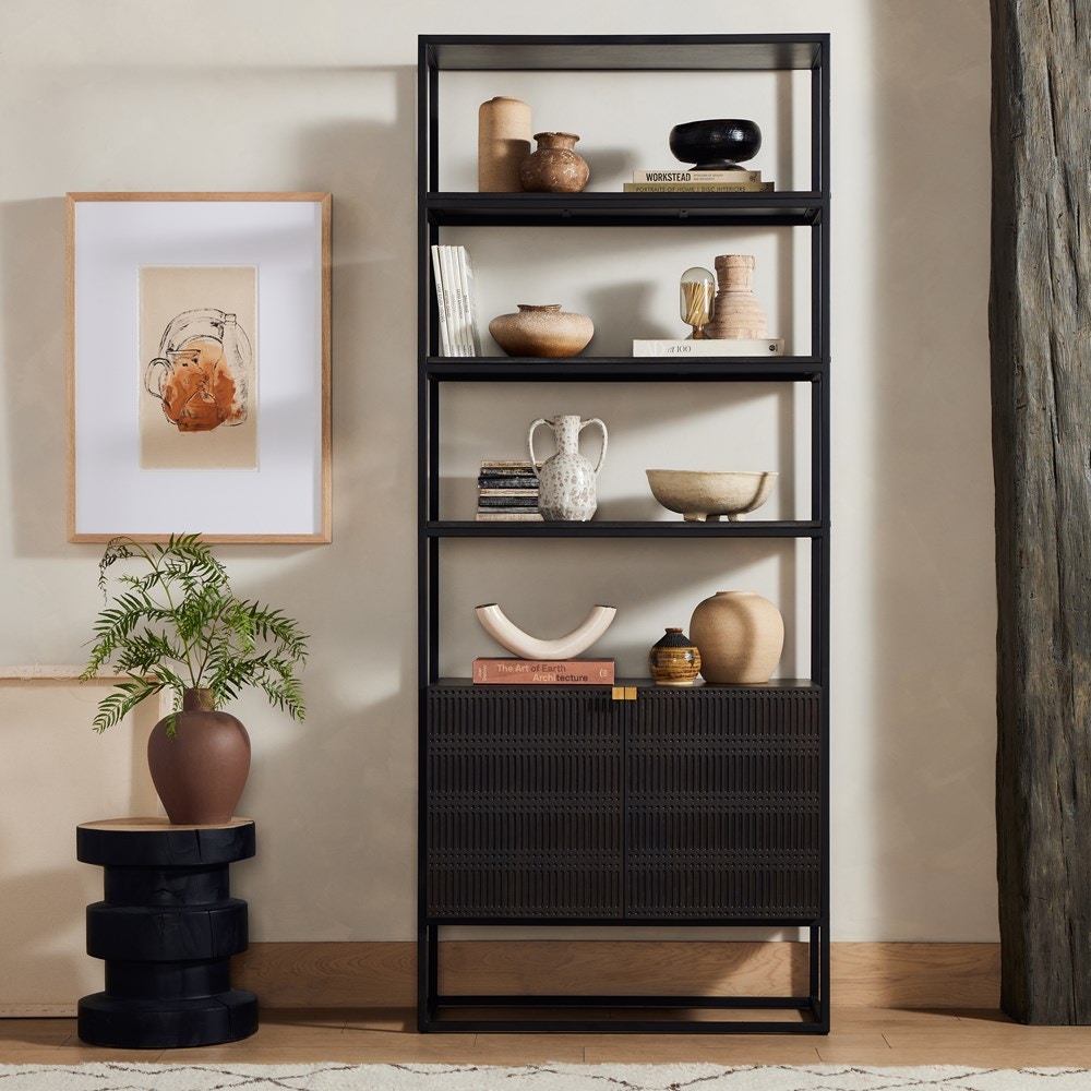 Four Hands Kelby Bookcase 226055-001 - Portland, OR | Key Home Furnishings