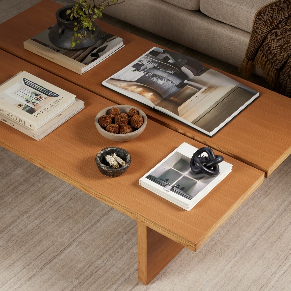 Four Hands Lars Coffee Table Natural Oak 233065-001 - Portland, OR | Key Home Furnishings