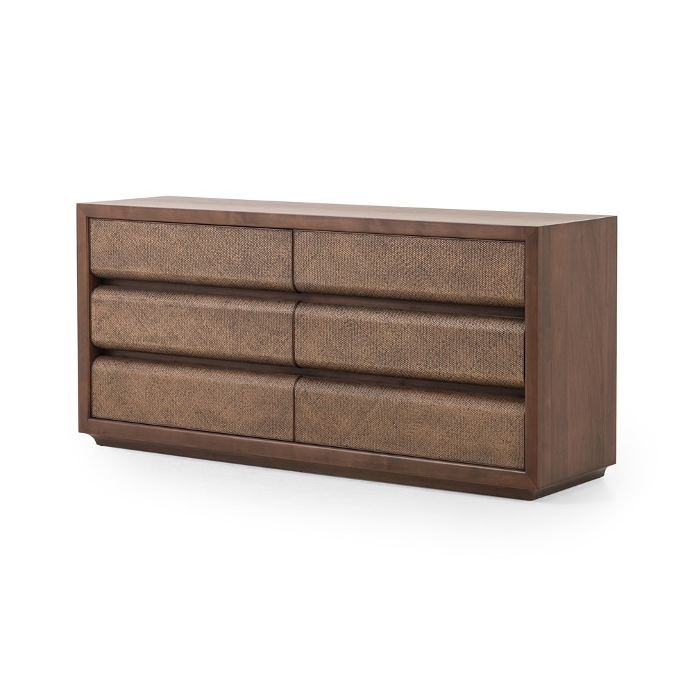 Four Hands Maho 6 Drawer Dresser Dark Walnut 233037-001 - Portland, OR ...
