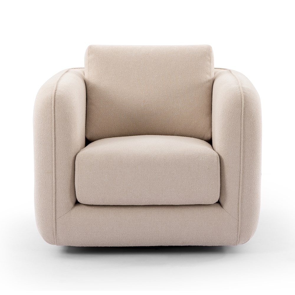 Four Hands Malakai Swivel Chair Capri Oatmeal 231360-004 - Portland, OR ...