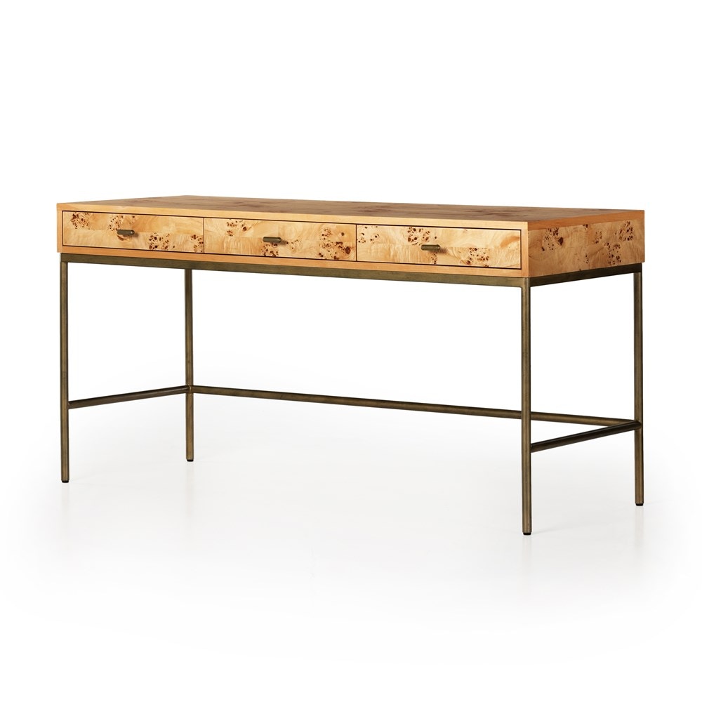Four Hands Mitzie Desk Amber Mappa Burl 228908-003 - Portland, OR | Key ...