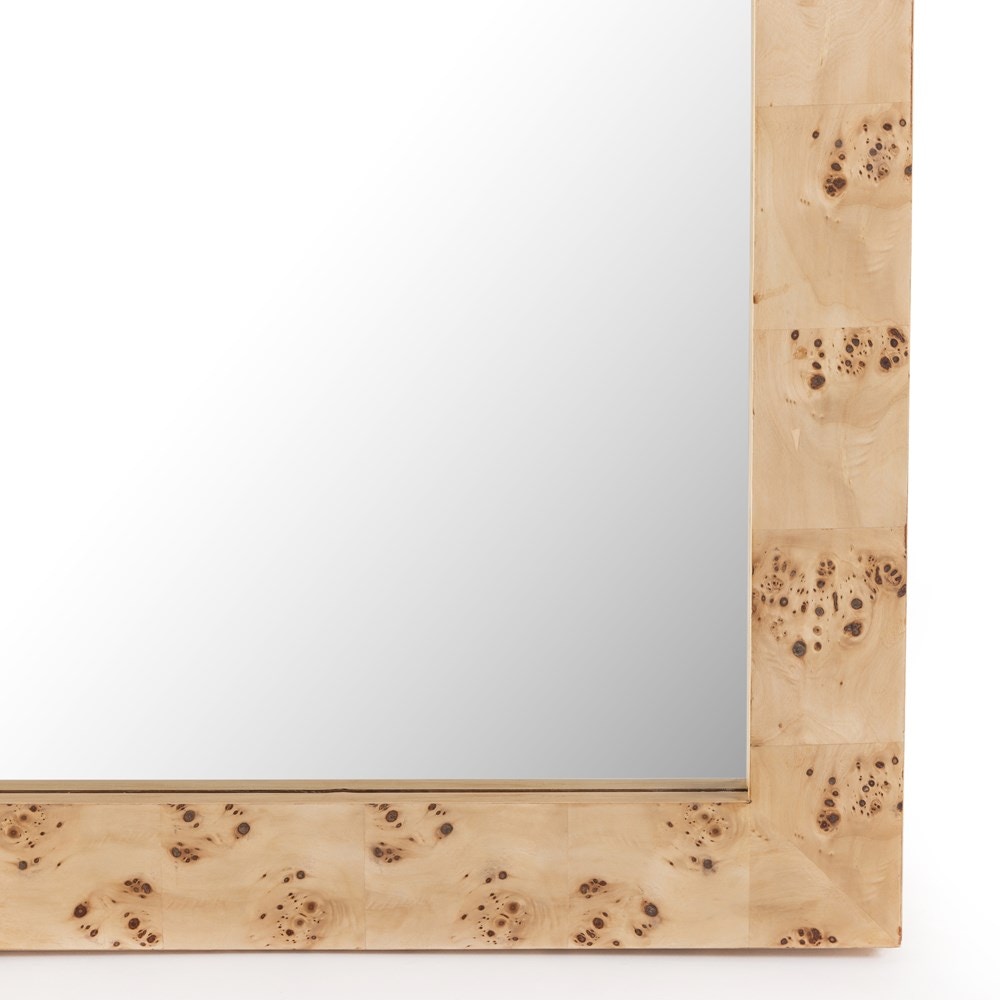 Four Hands Mitzie Floor Mirror Mappa Burl 231627-003 - Portland, OR ...