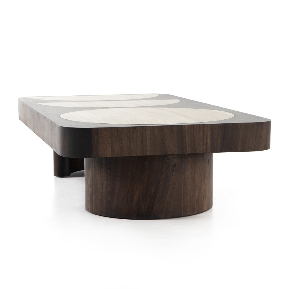 Four Hands Mond Coffee Table Bleached Guanacaste 225922-001 - Portland ...