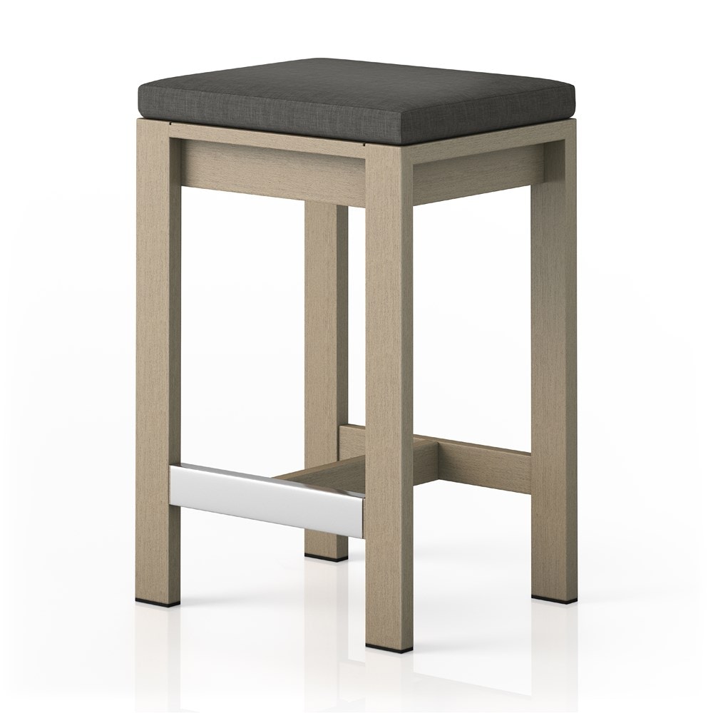 Four Hands Monterey Bar and Counter Stool Washed Brown 227507-003 ...