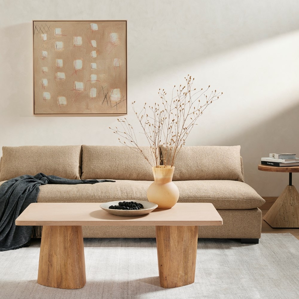 Four Hands Myla Coffee Table Auburn Mango 229300-001 - Portland, OR ...