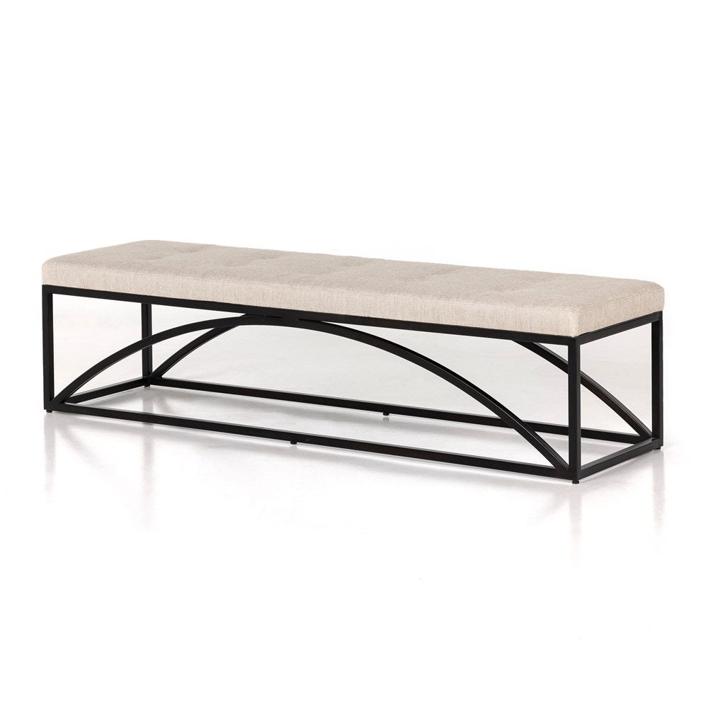 Four Hands Neil Accent Bench Essence Natural 226612-001 - Portland, OR ...