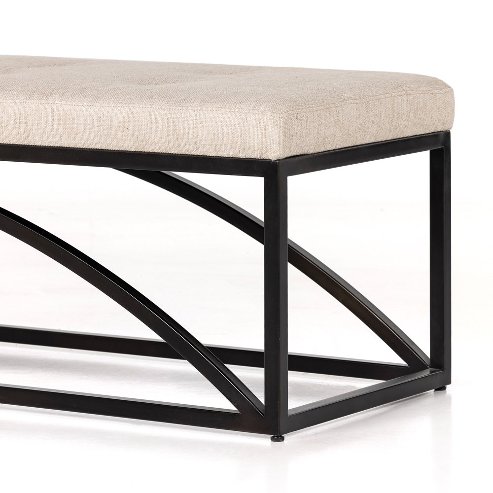 Four Hands Neil Accent Bench Essence Natural 226612-001 - Portland, OR ...