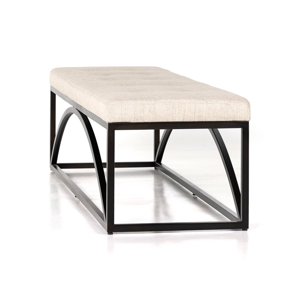 Four Hands Neil Accent Bench Essence Natural 226612-001 - Portland, OR ...