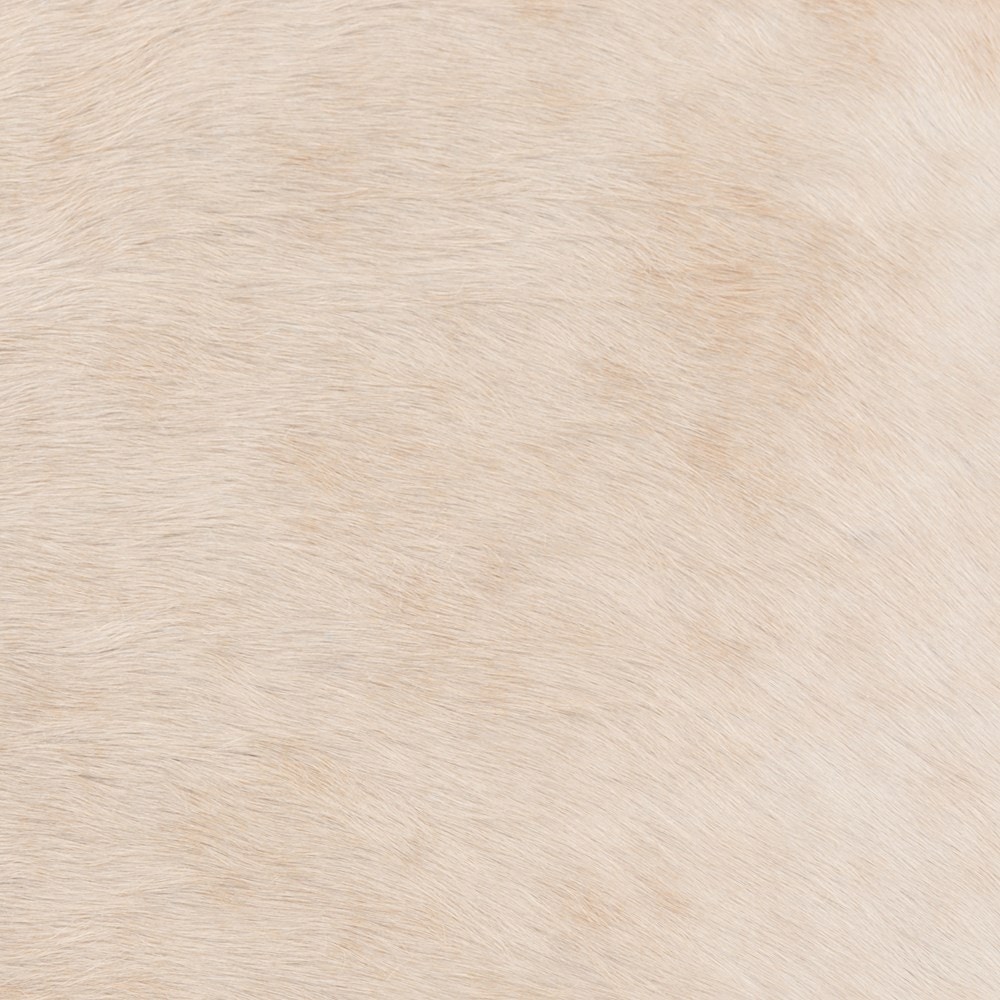 Four Hands Oaklynn Ottoman 32 inch Buff Hair On Hide 227808-004 ...