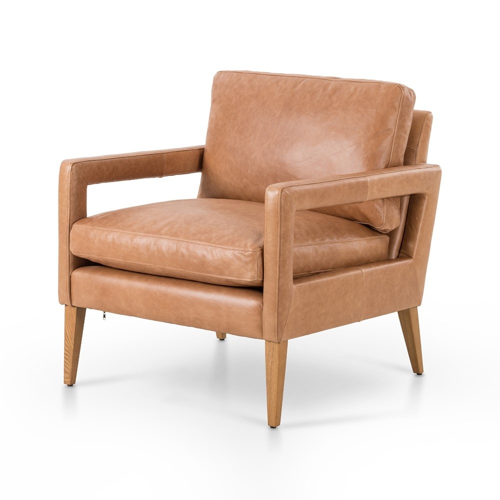 Four hands leather chair store