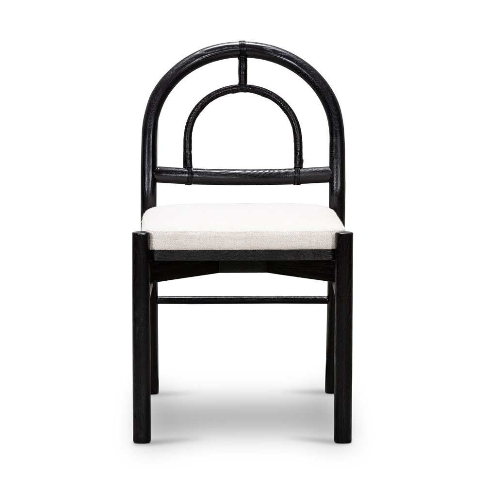 Four Hands Pace Dining Chair Black Oak 224454-005 - Portland, OR | Key Home Furnishings