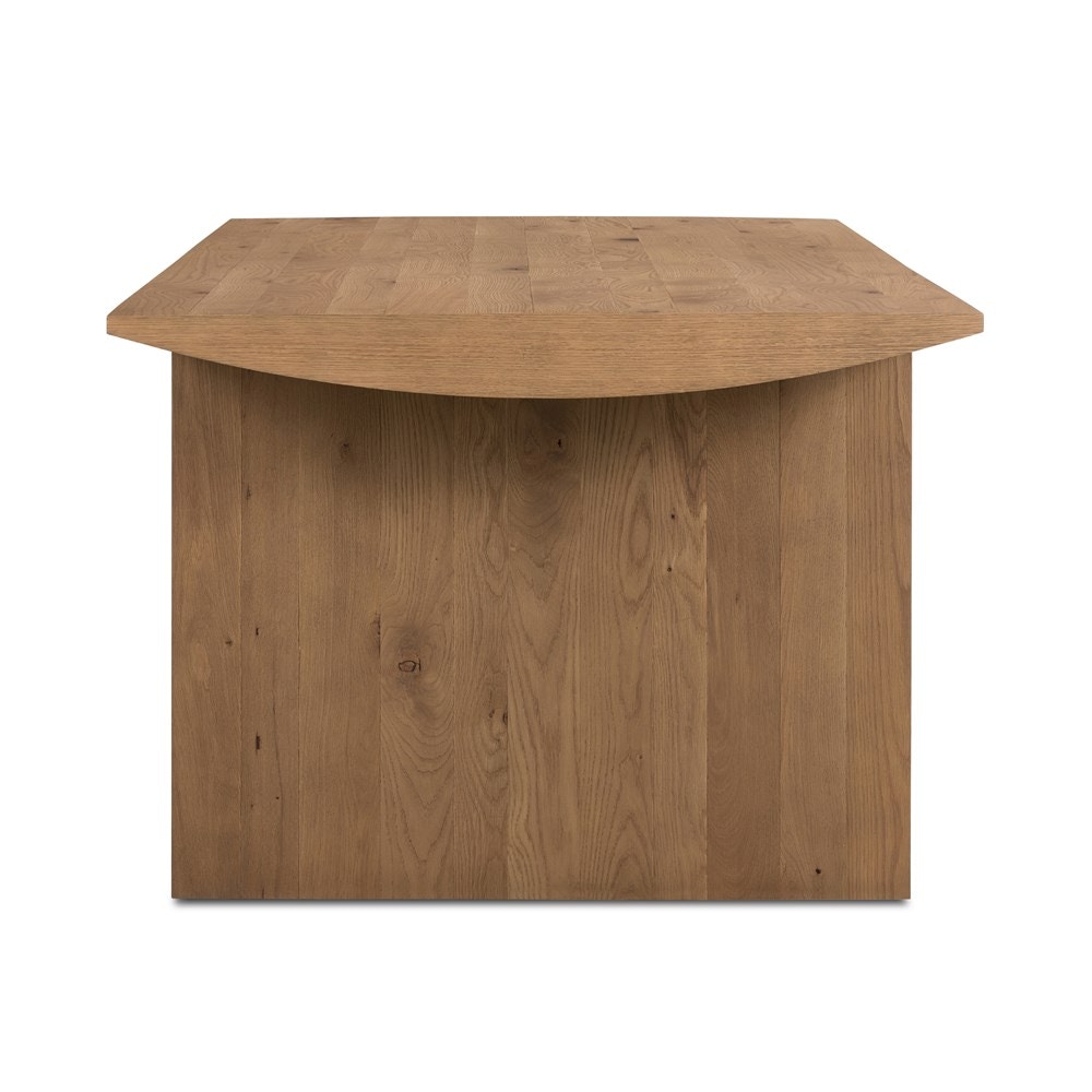 Four Hands Pickford 94 inch Dining Table Dusted Oak Vnr 228597-001 ...