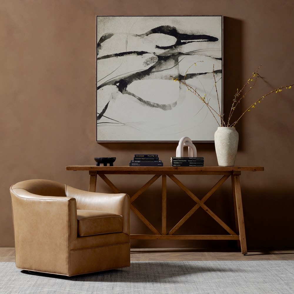 Four Hands Quinton Swivel Chair 234930-002 - Portland, OR | Key Home ...