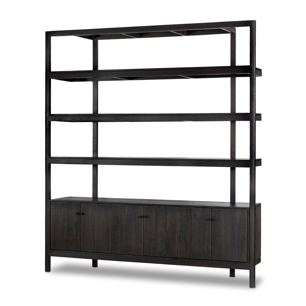 Four Hands Reza Wide Bookcase 232355-002 - Portland, OR | Key Home ...