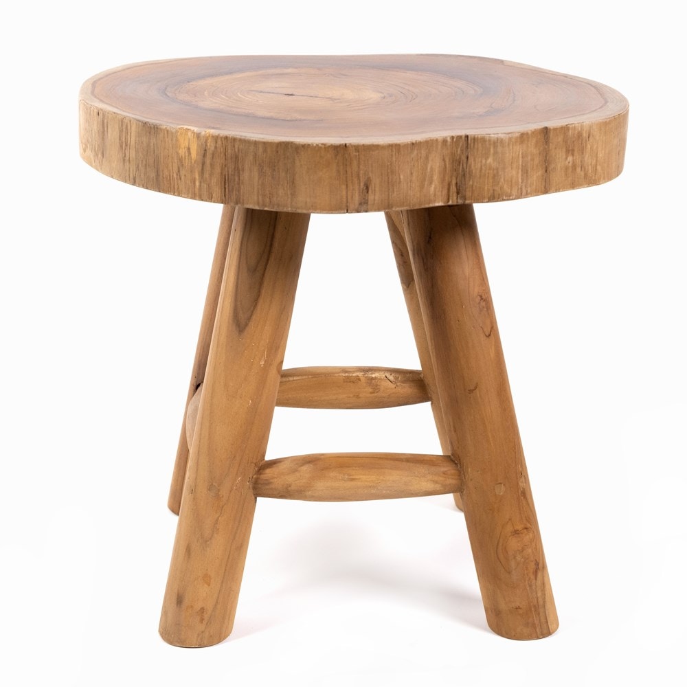 Four Hands Rudio Outdoor Stool Natural Teak 227668-001 - Portland, OR ...