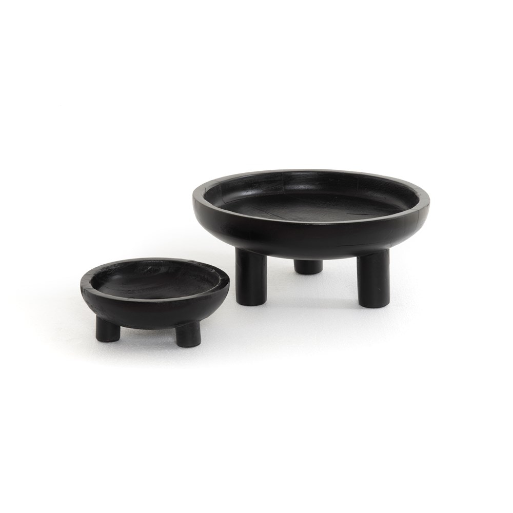 Four Hands Rune Bowls Flint Black 227439-001 - Portland, OR | Key Home ...