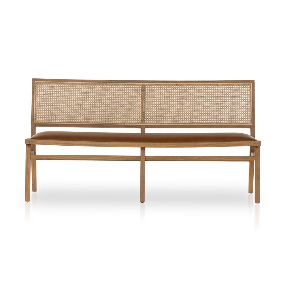 Four Hands Sage Dining Bench Sierra Butterscotch 231267-001 - Portland ...
